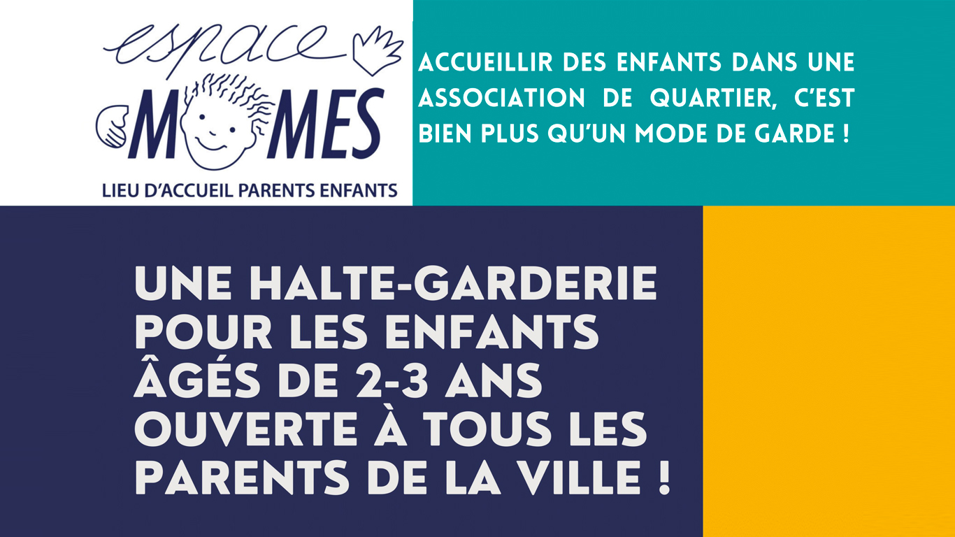 Des places disponibles dans notre halte-garderie ! - Espace Mômes